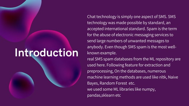 spam_msg_detection.pdf | Email | Internet