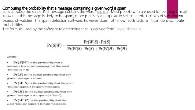 Spam Filtering With Naive Bayes Algorithm