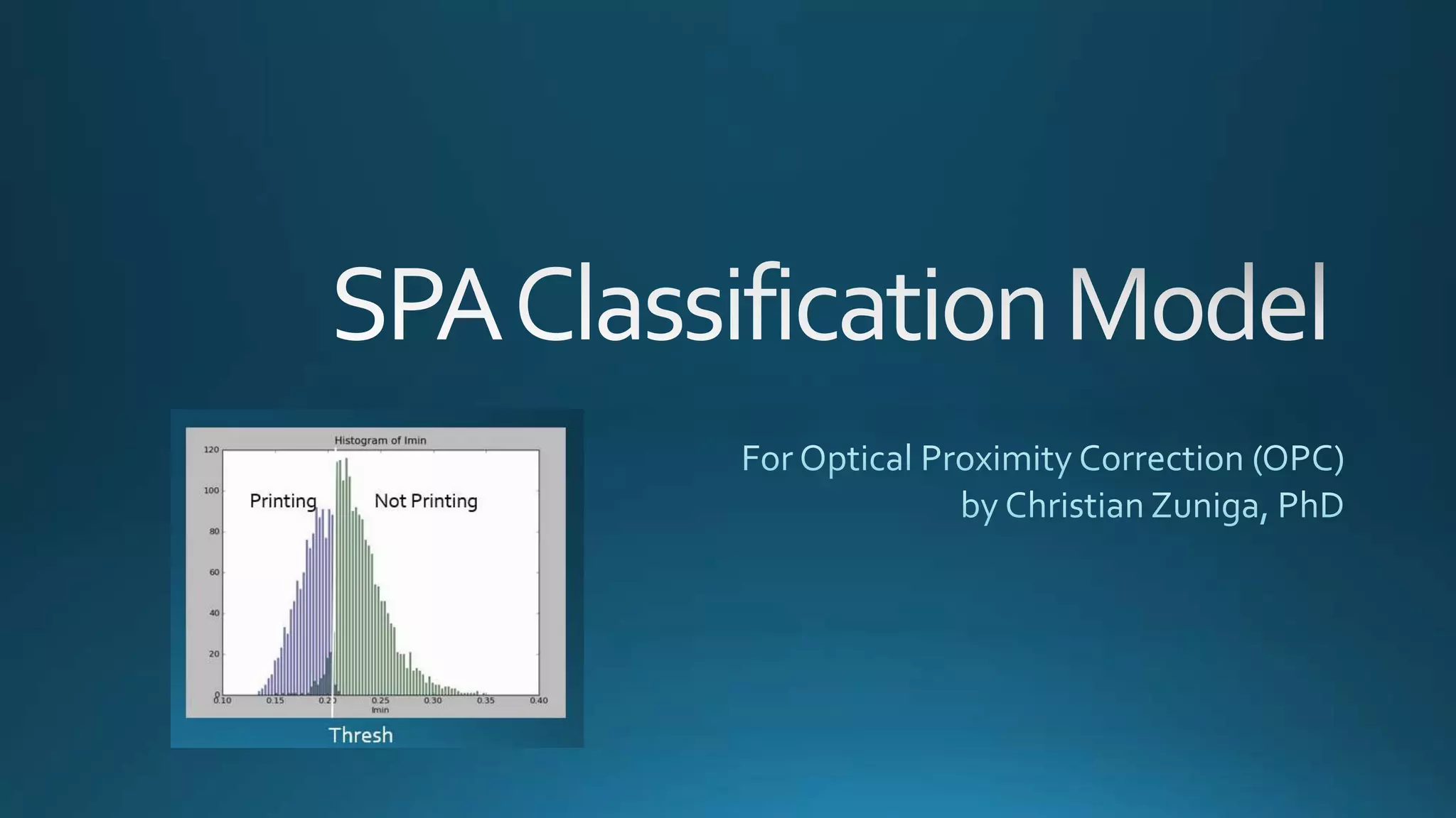Spa Classification model | PPTX