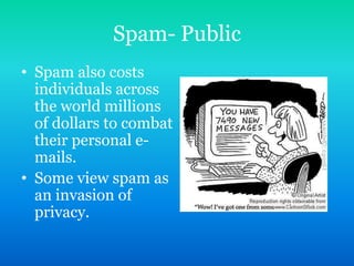 Spam presentation | PPT
