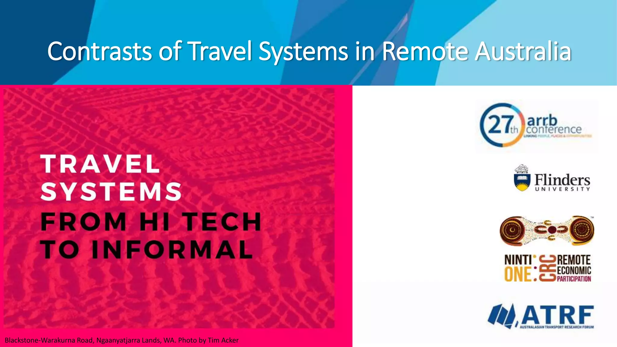 Travel systems and information technologies | PPTX