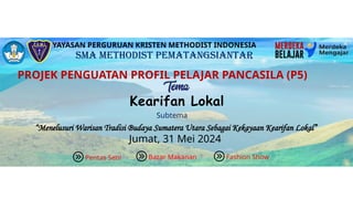 Spanduk Kearifan Lokal Profil Pelajar Pancasila.pptx