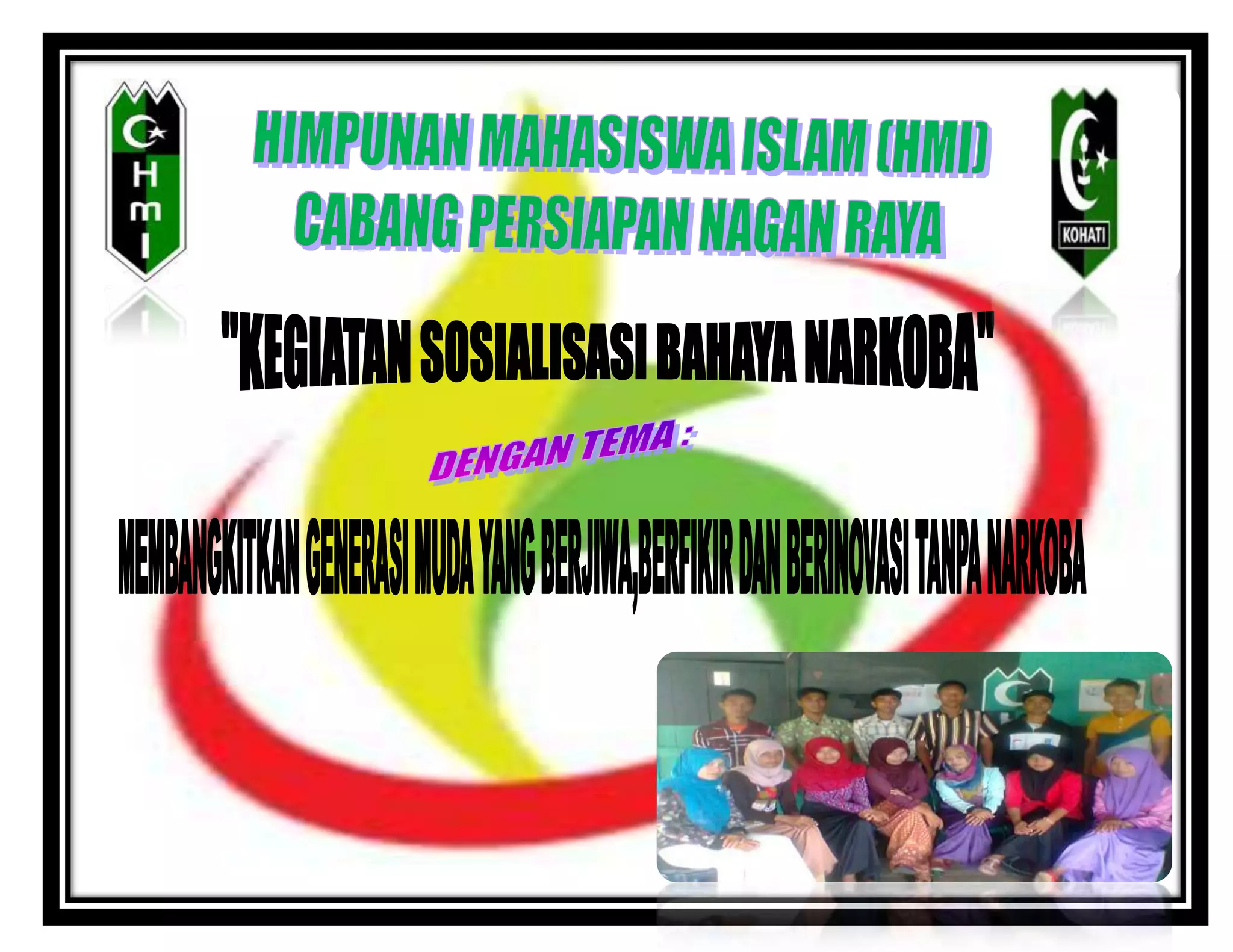 Spanduk sosialisasi bahaya narkoba | DOCX