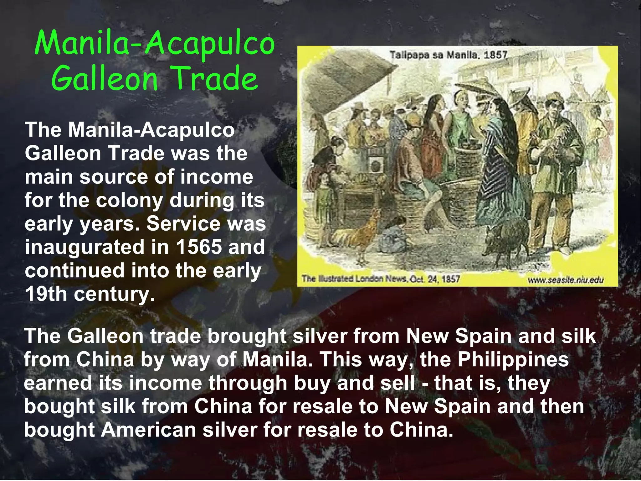 Philippine Economy Under the Spanish Occuption | PPT