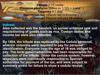 Philippine Economy Under the Spanish Occuption | PPT