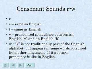 Spanish | PPT