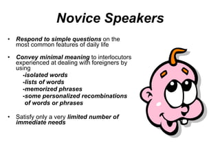 Spanish 3 Knowledge | PPT