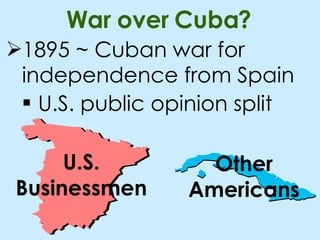 Oct. 23 Notes (Spanish American War) | PPT | Death, Injury, or Military ...