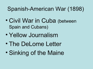 Spanish American War | PPT