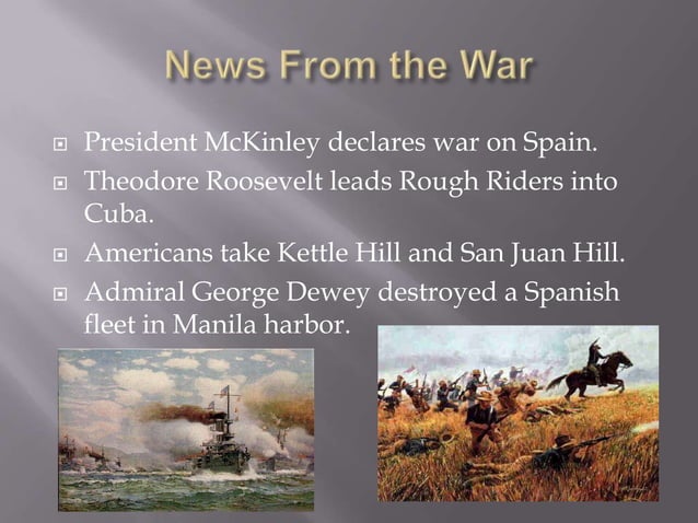 Spanish American War Mw | PPT