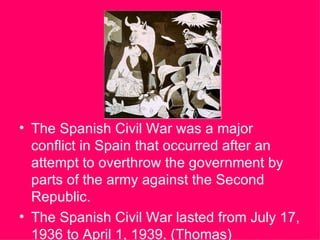 Spanish Civil War | PPT