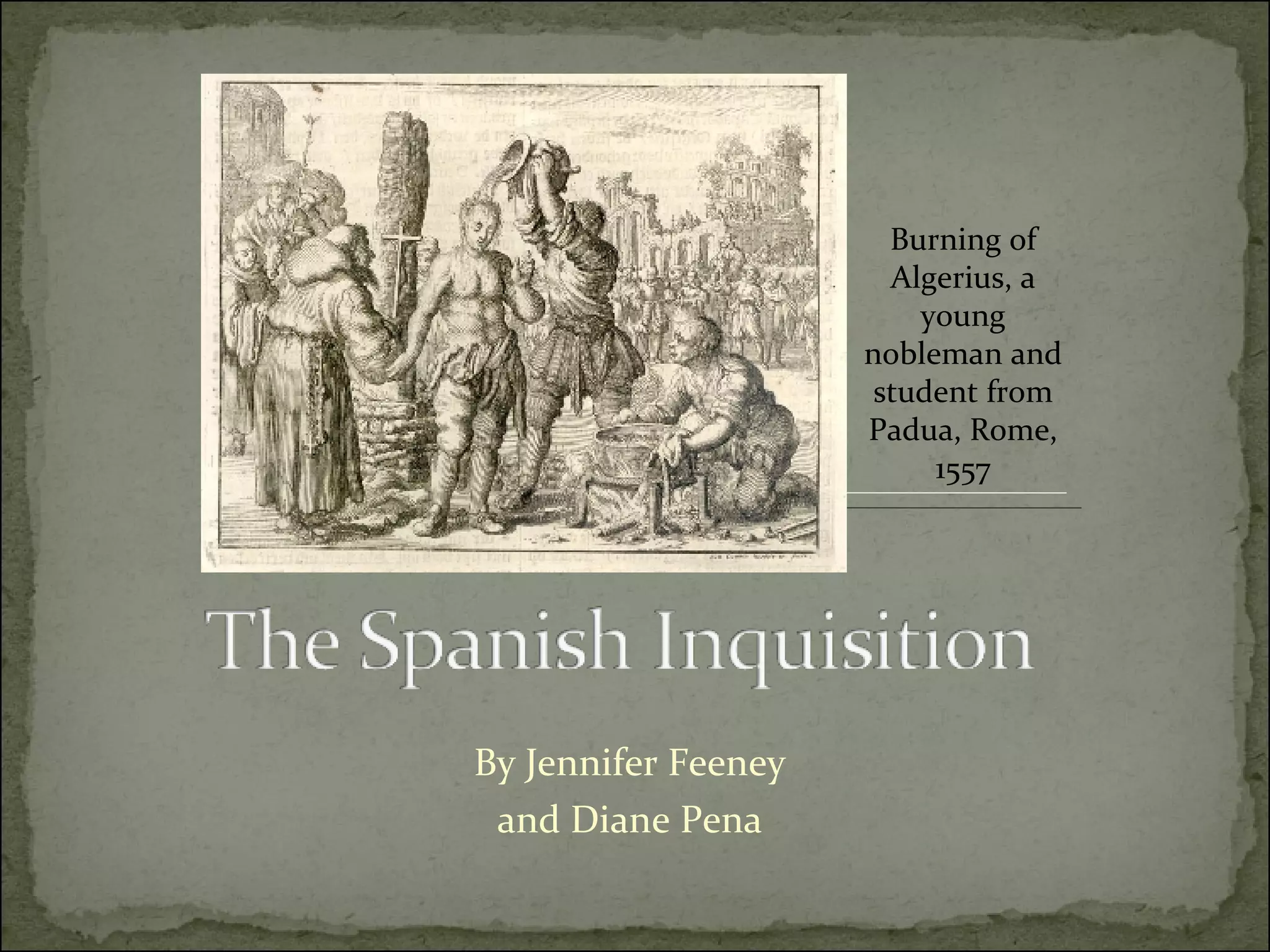 Spanish Inquisition | PPT
