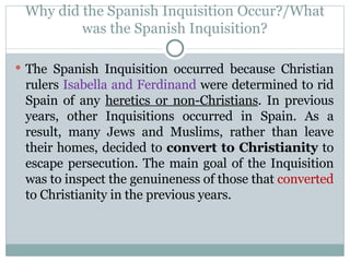 Spanish Inquisition | PPT