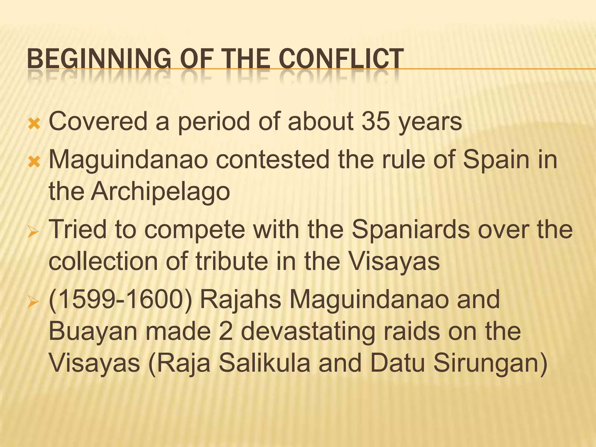 Spanish moro wars | PPTX