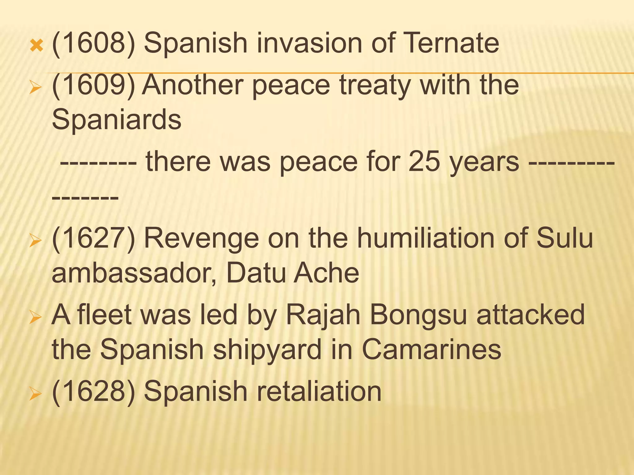 Spanish moro wars | PPTX