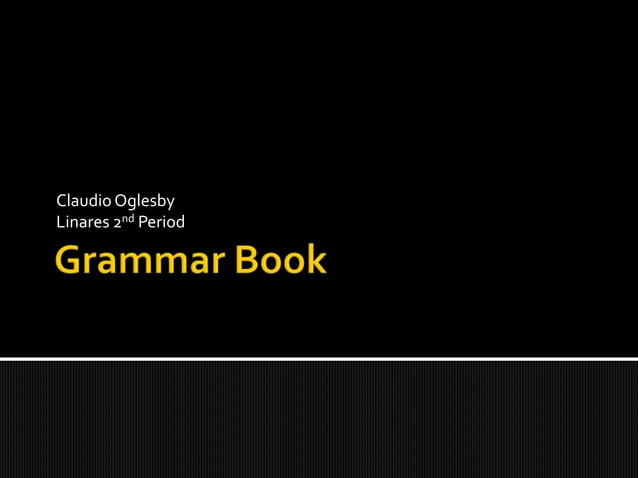 Spanish2grammarbook 111016213718-phpapp01 | PPT