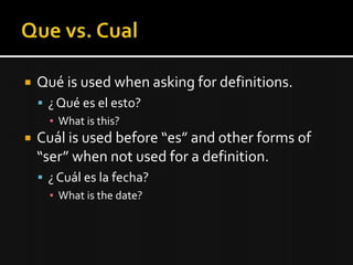 Spanish 2 grammar book | PPTX