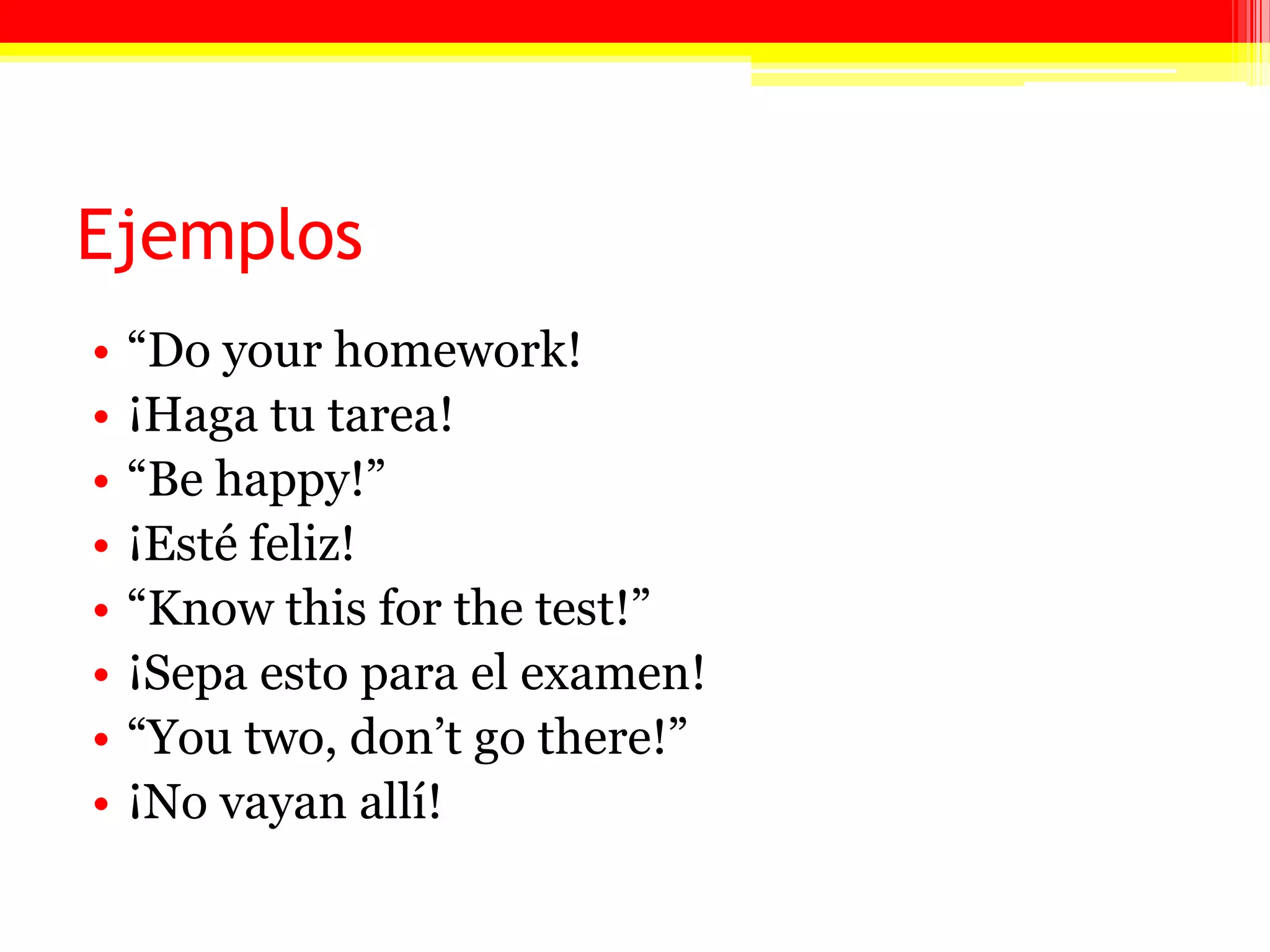 Spanish 2 grammar book—first semester | PPTX