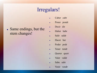 Spanish 3 Grammar Notebook Nicholas | PDF