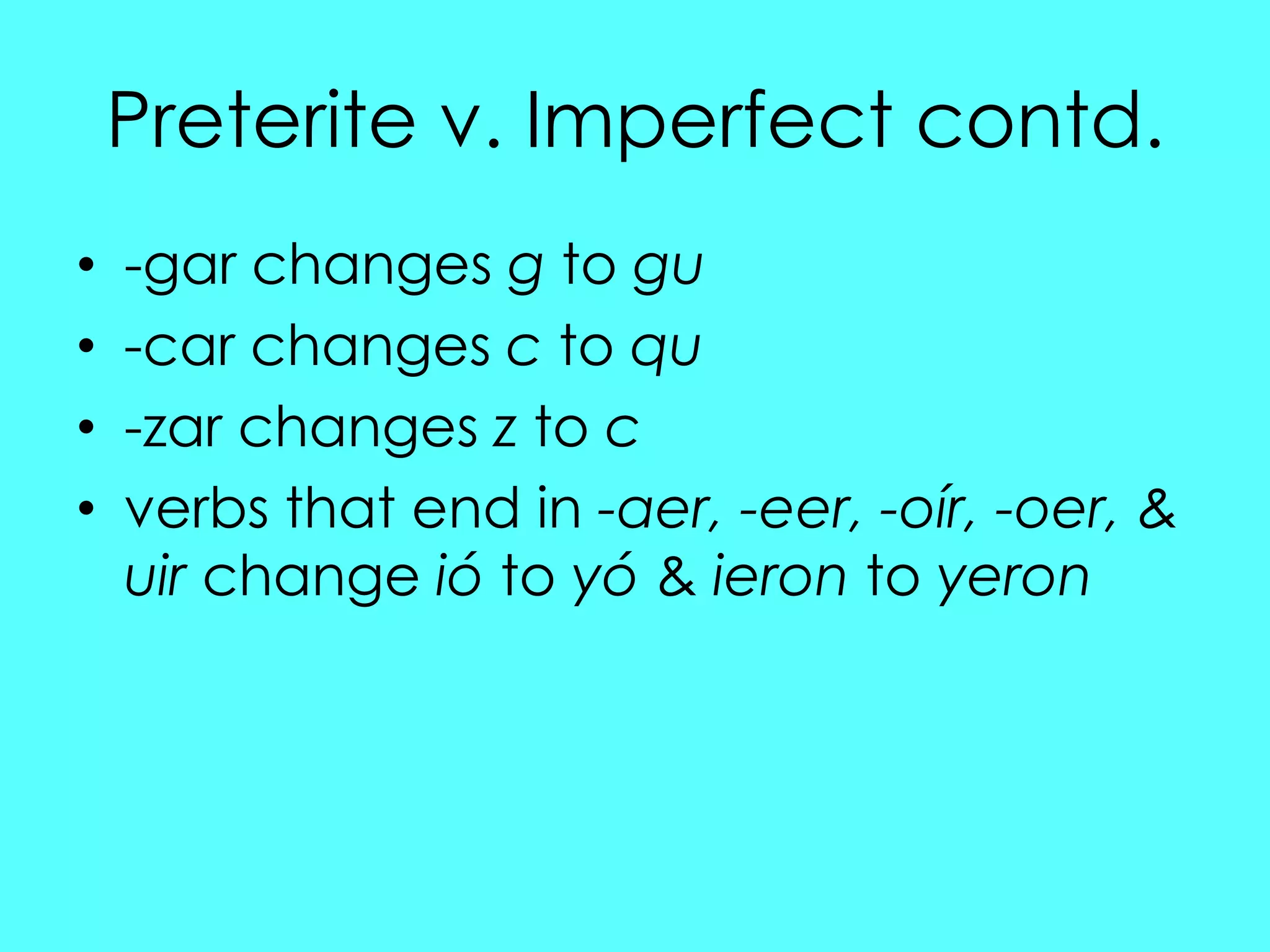 Spanish 4 h grammar book | PPTX