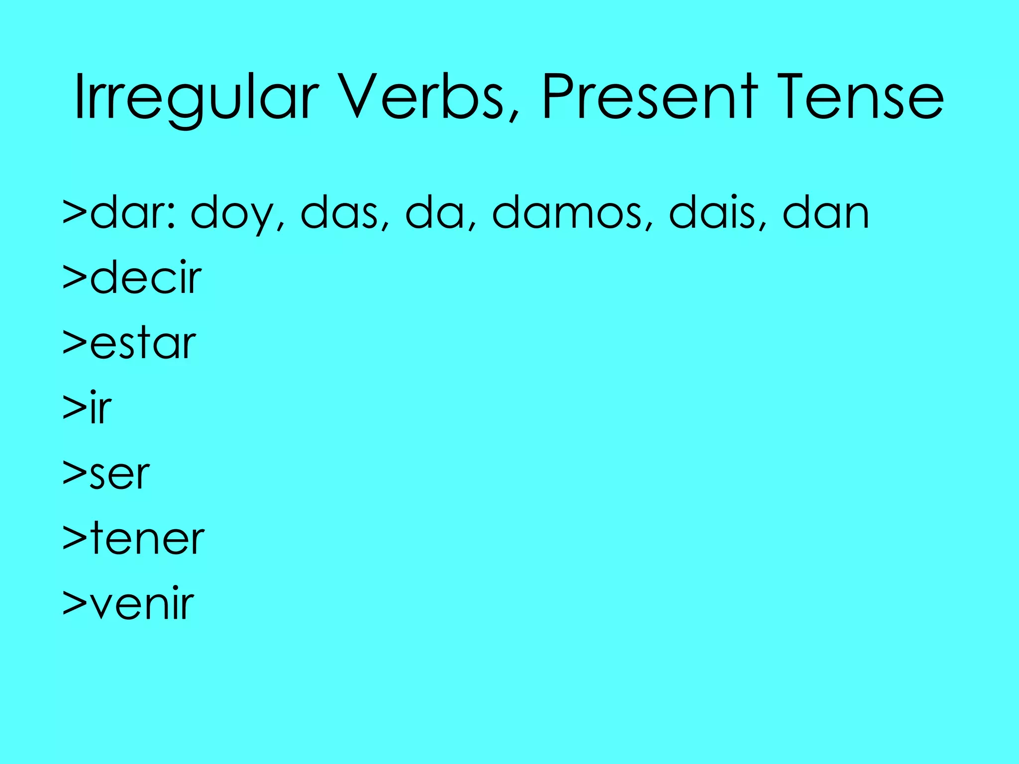 Spanish 4 h grammar book | PPTX