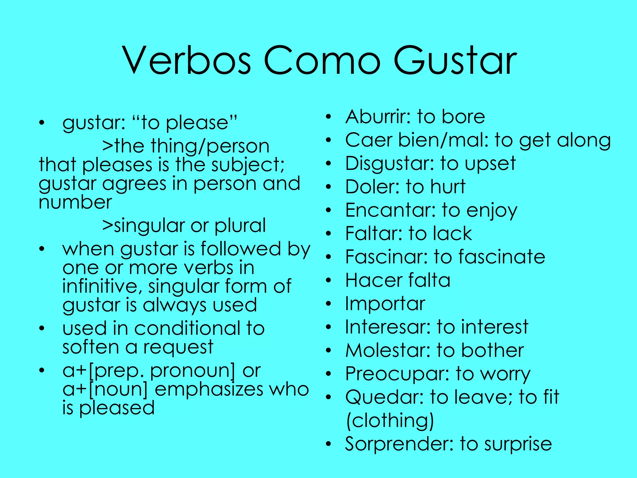 Spanish 4 h grammar book | PPTX