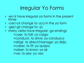 Spanish 4 h grammar book | PPTX