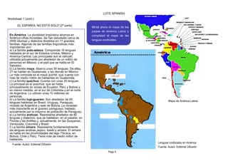 Spanish 7-10 elaborations levels 7-8 and 9-10 | PDF