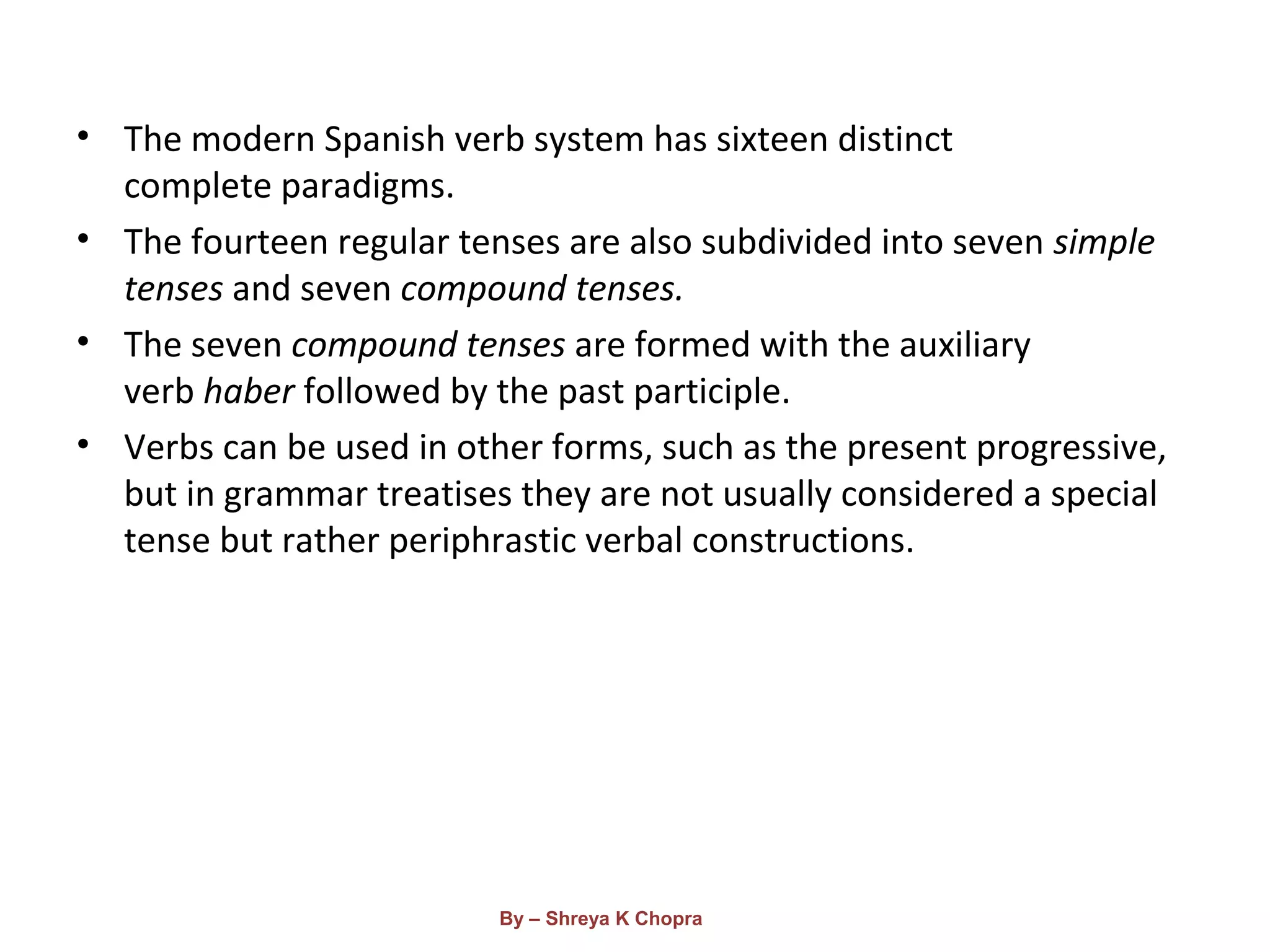 Spanish (A1) - Beginners | PPT