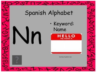 Spanish alphabet | PPT