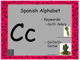 Spanish alphabet | PPT