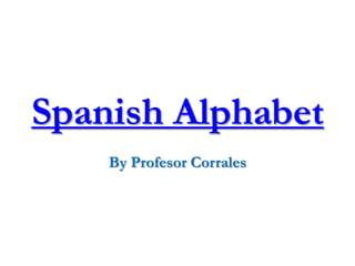 Spanish alphabet | PPSX