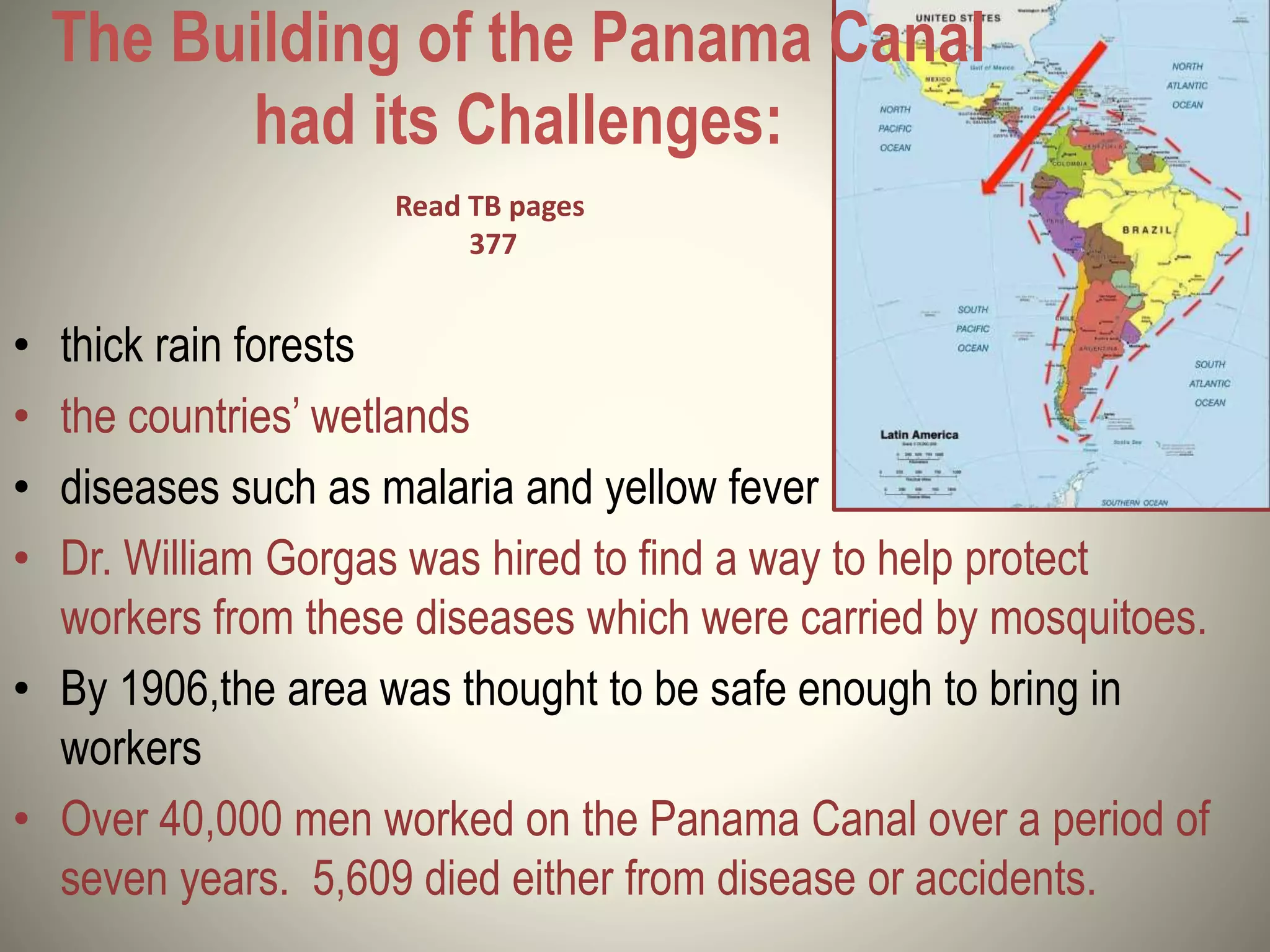 US Expansion - Spanish American War and the Panama Canal | PPTX