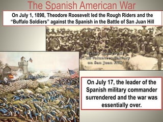 US Expansion - Spanish American War and the Panama Canal | PPTX