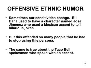 Spanish American Humor | PPT | Comedy | Genres