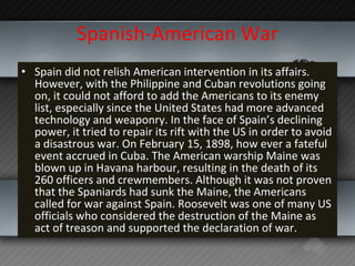 Spanish American War | PPT