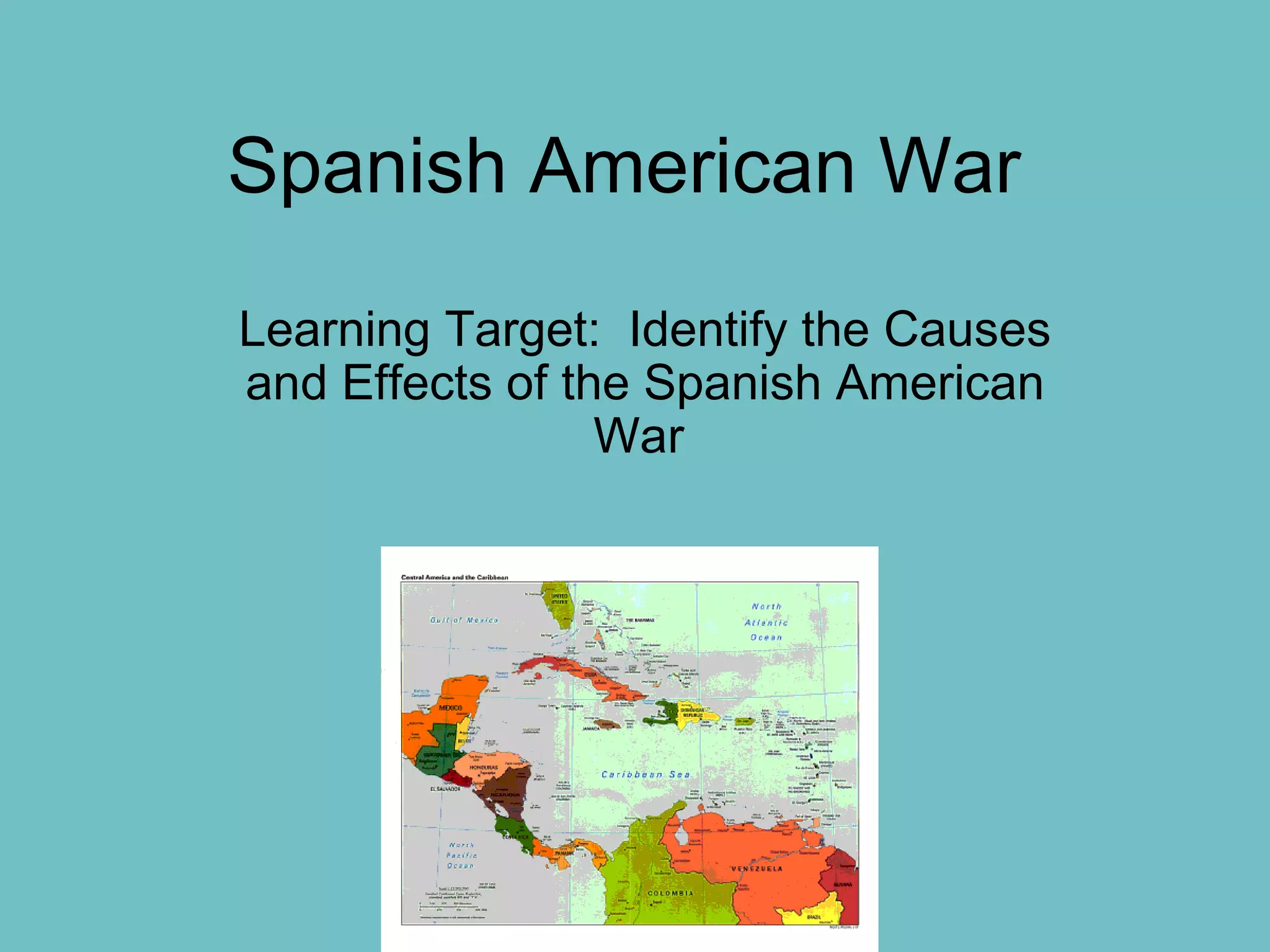 Spanish American War | PPT
