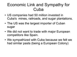 Spanish american war causes | ODP | Death, Injury, or Military Conflict ...