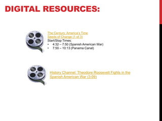 Spanish American War Presentation | PPTX