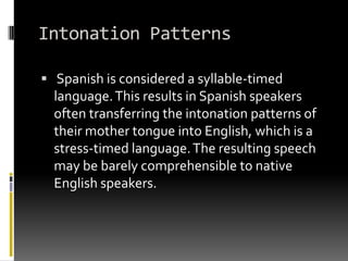 Spanish and English Language Comparison | PPT