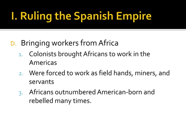 Spanish and portuguese colonies in the americas | PPTX