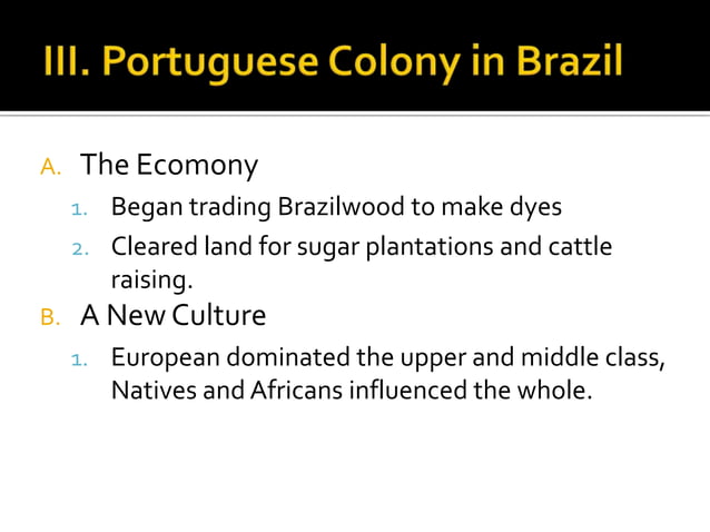Spanish and portuguese colonies in the americas | PPTX