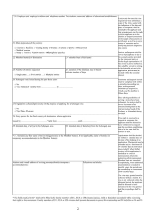 Spanish aplication form | PDF