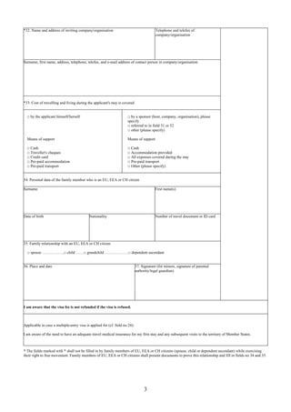 Spanish aplication form | PDF