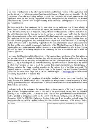 Spanish aplication form | PDF