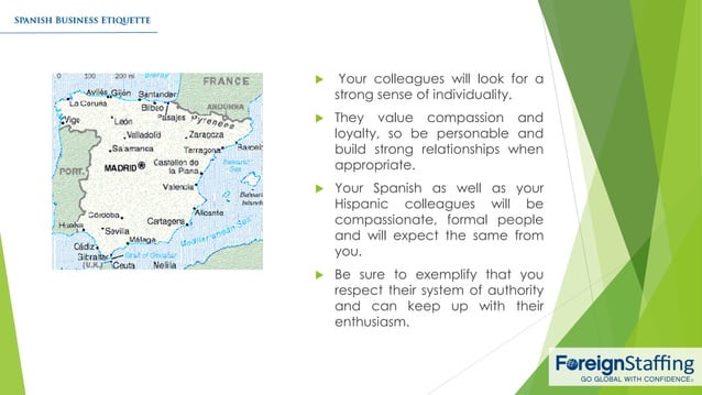Spanish Business Etiquette | PPT