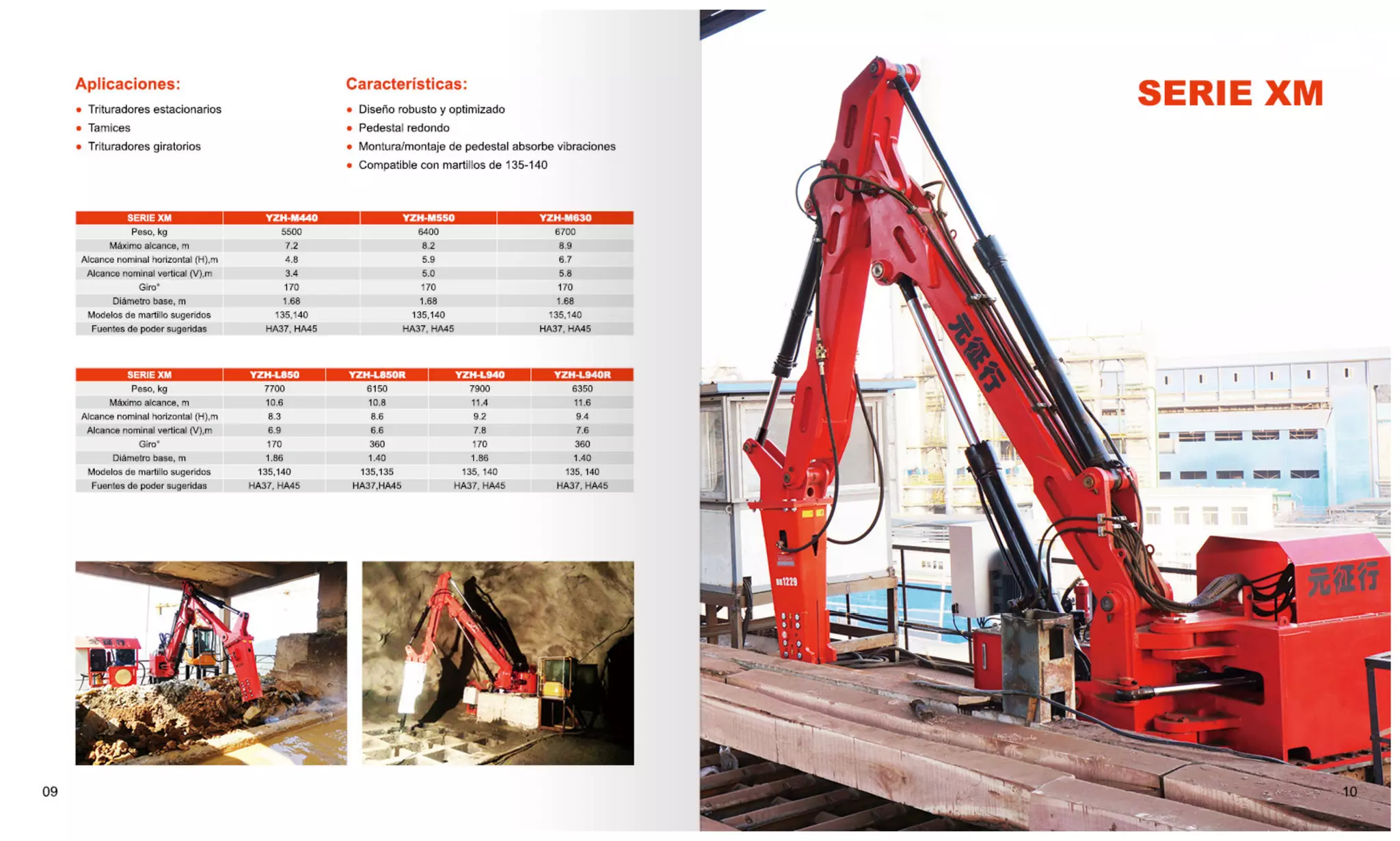 Martillo Hidraulico Jinan YZH | PPT