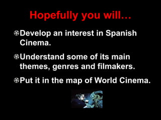 Spanish Cinema | PPTX