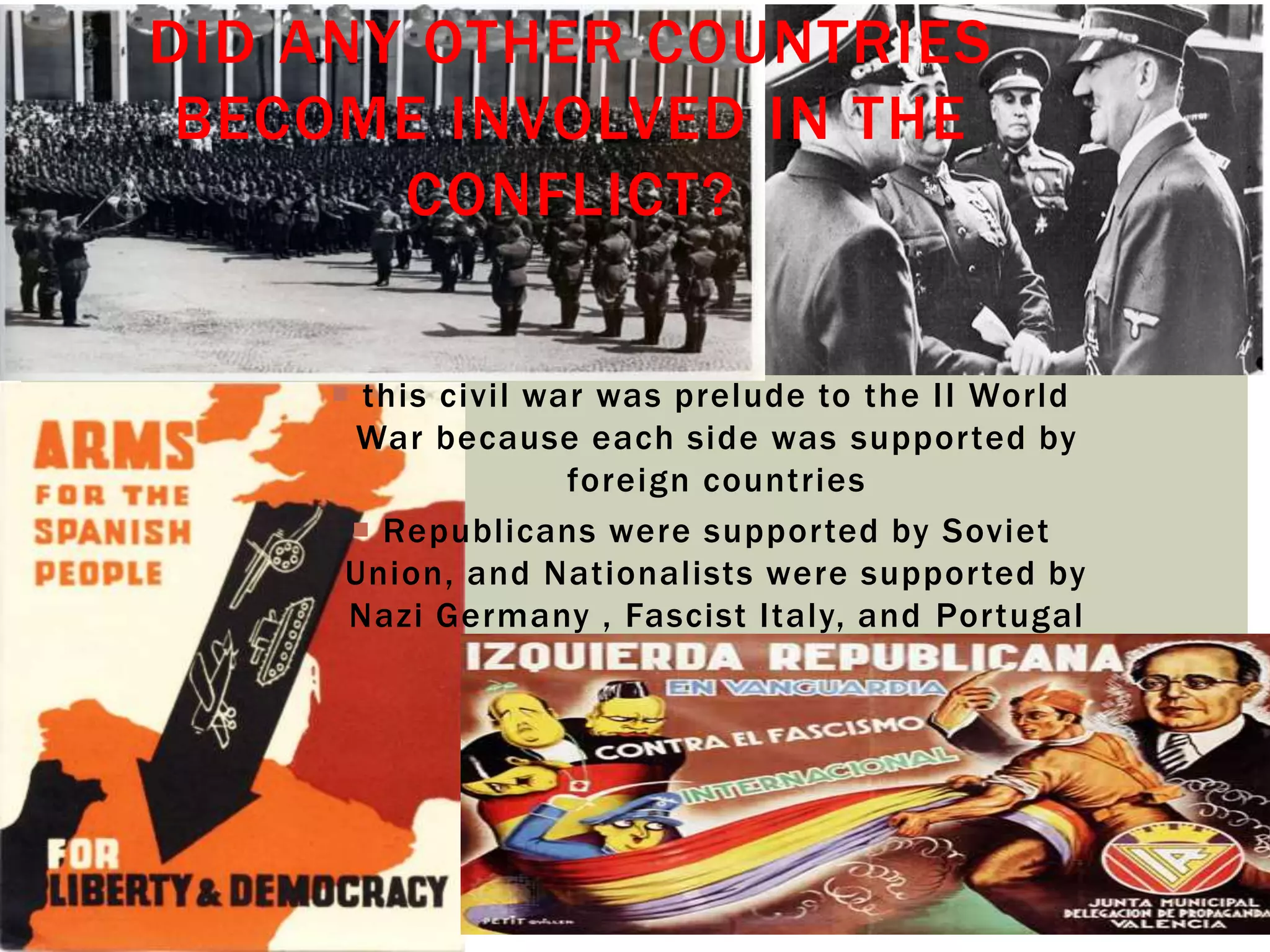 Spanish civil war | PPTX