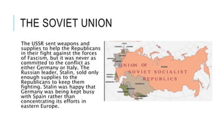 PowerPoint presentation about the spanish civil war | PPTX